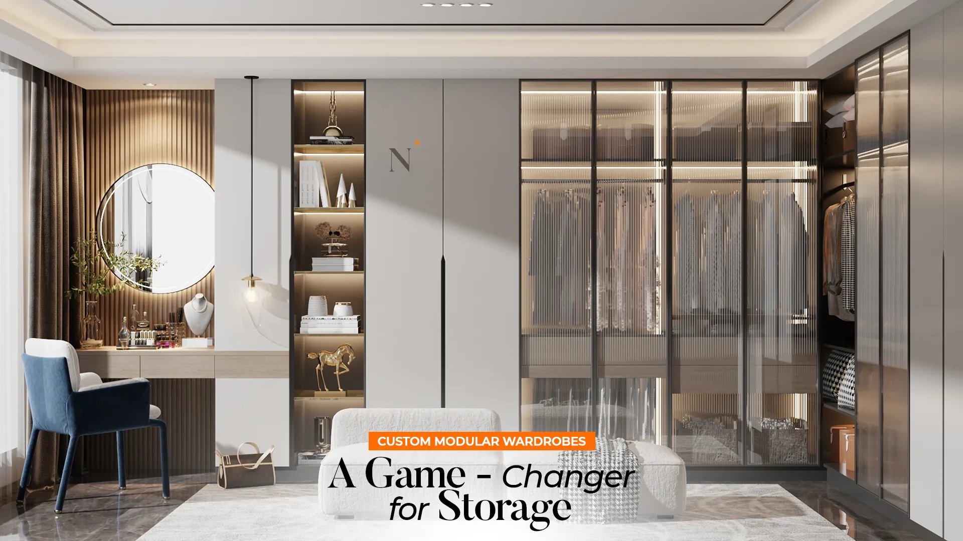 Smart Storage Made Simple with Custom Modular Wardrobes