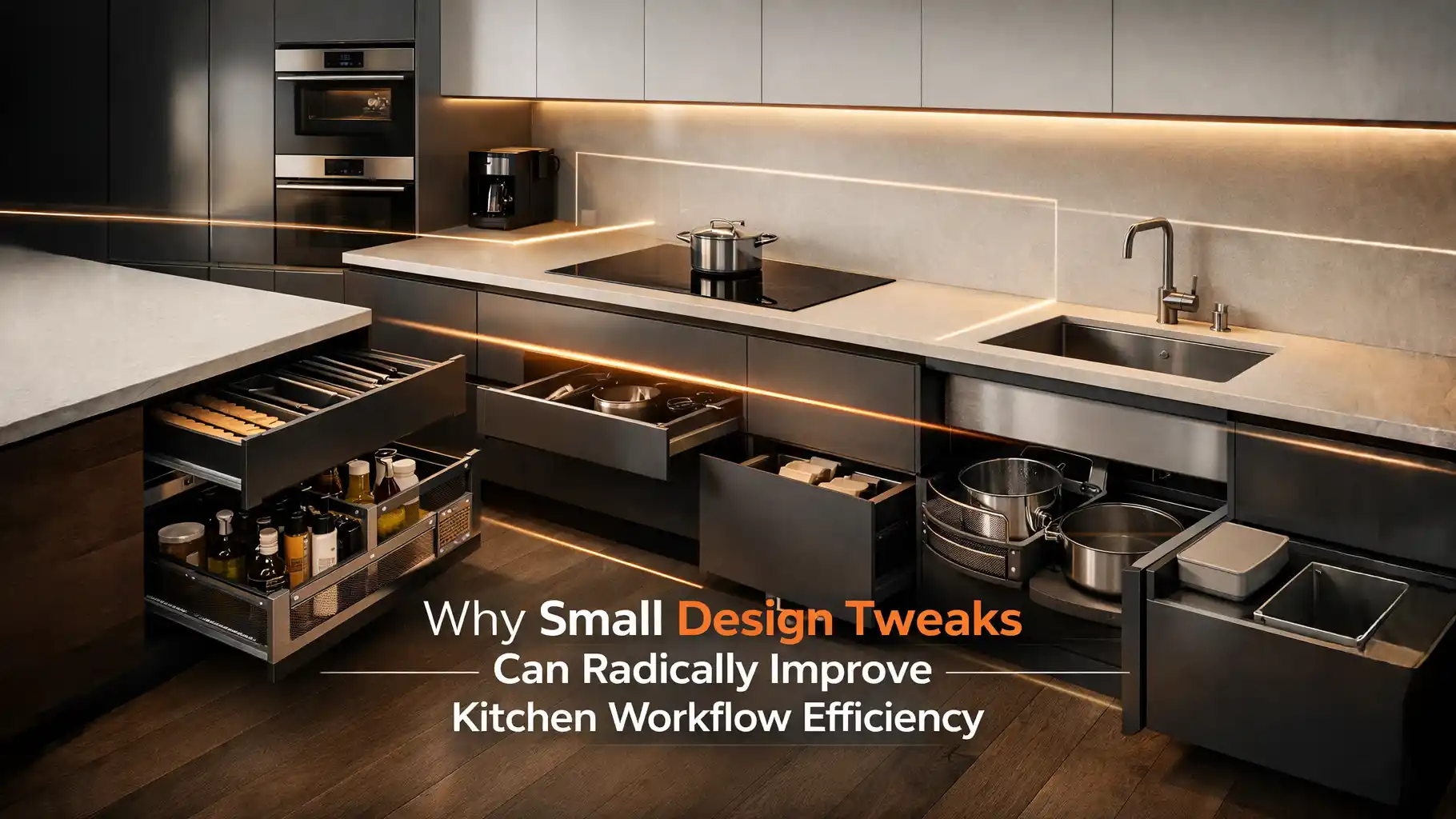 Why Small Tweaks Define the Best Modular Kitchen in Rudrapur